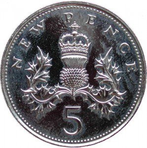 Old Sized 5p Coins | Check Your Change